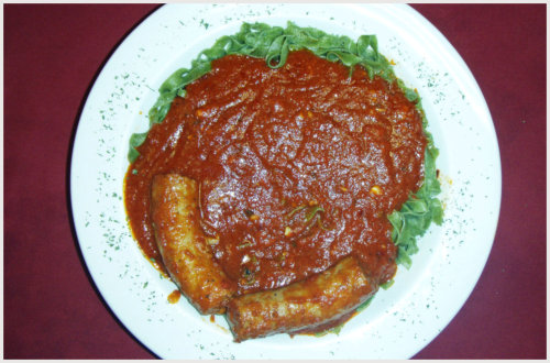 Menu for El Capitan Supper Club